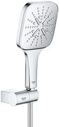 Grohe Rainshower SmartActive Cube - Sada sprchové hlavice 130 9,5 l/min, 3 proudy, držáku a hadice, chrom 26588000
