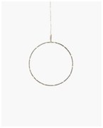 Svítící dekorace Liva Circle Silver 20 cm Sirius