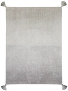 Lorena Canals, Přírodní koberec, ručně tkaný Ombré Dark Grey - Grey, 120x160, šedá, obývací pokoj