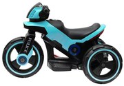 Dětská elektrická motorka Baby Mix POLICE modrá