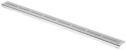 Tece TECEdrainline - Rošt Quadratum pro sprchový žlab 100 cm, kartáčovaný nerez 601051