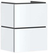 Hansgrohe Xilesa E - Umyvadlová skříňka, 62x48x38 cm, 2 zásuvky, matná bílá 54290700