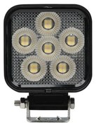 LED Bodové svítidlo pro automobil BLACK LED/24W/10-30V IP69 5700K hranatý