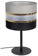 Stolní lampa CORAL 1xE27/60W/230V černá/šedá