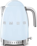 Rychlovarná konvice smeg 50's retro style 1,7l led indikátor pastelově modrá