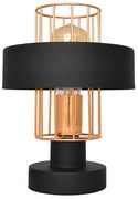 Stolní lampa VOLTA 1xE27/15W/230V černá/rose gold