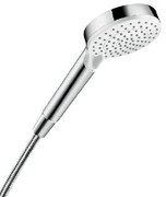 Hansgrohe Crometta - Sprchová hlavice Vario 100, 2 proudy, Green 6 l/min, bílá/chrom 26336400