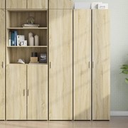 Skříň highboard dub sonoma 40 x 42,5 x 185 cm kompozitní dřevo