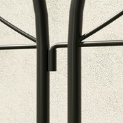 Outsunny Horolezecká Podpora s Nepravidelným Vzorem, Sada 2, Zahradní Mřížka pro Zeleninu, Viny, Květy, Kov, 50 x 180 cm, Černá | Aosom