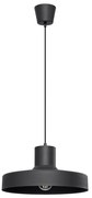 Černé závěsné svítidlo ø 35 cm Vito – Sollux