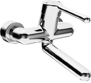 Hansa Medipro - Páková umyvadlová nástěnná baterie, chrom 02552206