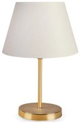 Stolní lampa AYD 1xE27/60W/230V bílá/zlatá