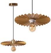Toolight Stropní moderní svítidlo APP1354 OLD GOLD 30 cm