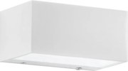 FAN LED-W-TWIN-S BCO Venkovní nástěnné svítidlo LED TWIN bílá hliník 12W 1500lm CCT IP54 6,5x14x8,9 cm - FANEUROPE