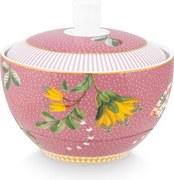 Pip Studio La Majorelle cukřenka 300ml, růžová (porcelánová cukřenka )
