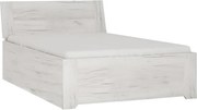 Postel typ 90, bílá craft, 90x200, ANGEL Kondela 0000109403