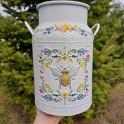 Kovový velký džbán "Včelka" - 28 cm