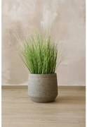 Designový květináč SASSO, vláknocement, 32x28 cm, šedý
