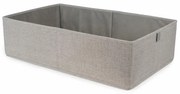 Úložný box compactor úložný box oxford 36 x 56 x 16,5 cm, polyester, šedo-béžový