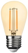 Dekorační LED žárovka E27 teplá 2700k 1w 70 lm jantarová