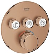 Termostat GROHE Smart Control s termostatickou baterií Brushed Warm Sunset 29121DL0
