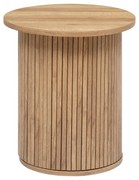 Kulatý kávový stolík špule COLVA, Ø 45 cm