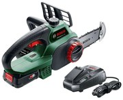 Bosch Zahradní technika - 18V AKU řetězová pila 20 cm, 1x aku 2,5 Ah Li-Ion, nabíječka 06008B8000