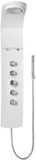 Polysan Luk - Sprchový panel 250x1300 mm s termostat. baterií, rohový 80325