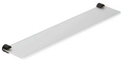 Kludi Vela R - Polička, délka 60 cm, sklo/broušený Gunmetal 58973N2