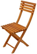 Dřevěná zahradní židle v přírodní barvě Alameda – Garden Pleasure