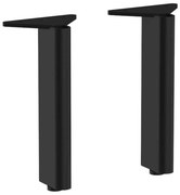 Hansgrohe Xelu Q - Nábytkové nožky, výška 17 cm, 2 kusy, matná černá 54145670