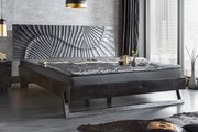 Designová manželská postel z masivu Scorpion mango 180x200cm
