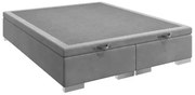 Rám postele boxspring FIBI KP 25 160x200, platinový