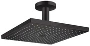 Hansgrohe Raindance E - Hlavová sprcha, 30x30 cm, EcoSmart, matná černá 26251670