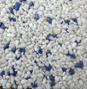 Báča Beton Kamenný koberec na podlahu Indigo day Frakce: Střední (1 – 4 mm), vydatnost setu 1,8 m², Doporučené použití v: interiéru - dvousložková epoxidová pryskyřice