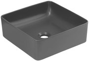 Comad Keramické umyvadlo na desku UM-6276 SLIM 40, šedá
