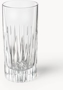 Sada ručně vyrobených sklenic na long drink's raženým vzorem Dionysos, 2 díly