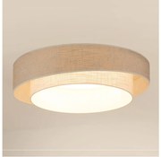 Brilagi - LED Stropní svítidlo DOVER SHINE LED/26W/230V pr. 60 cm šedá/krémová
