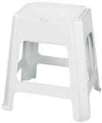 BISK Erga příslušenství, koupelnová židle s úložným prostorem 420x365x425 mm, bílá, ERG-90902
