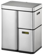 Odpadkový koš Eko Mirage plus 30+15+15l inox 933860