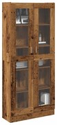 Skříň old wood 82,5 x 30,5 x 185 cm kompozitní dřevo