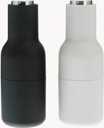Sada mlýnků na'sůl a pepř s víčky z nerezové oceli Bottle Grinder, 2 díly