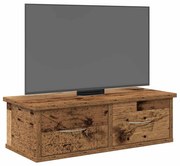 Nástěnná skříňka old wood 60x26x18,5 cm kompozitní dřevo