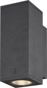 LA 1003418 ENOLA SQUARE UP/DOWN S Outdoor, nástěnné LED svítidlo, antracitové - BIG WHITE (SLV)