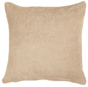 Froté povlak na polštář 40x40 béžový 009 silný 200g/m2 KARO