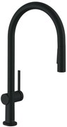 Hansgrohe M54 - Dřezová baterie Talis s výsuvnou sprškou, matná černá 72800670