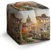 Sablio Taburet Cube Řím Forum Romanum: 40x40x40 cm