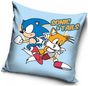 Dekorační polštář Sonic & Tails - 40 x 40 cm