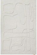 Světle šedý vlněný koberec 133x190 cm Morphic – Agnella