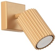 Bodové svítidlo ve zlaté barvě 8x16 cm Gleam – Sollux